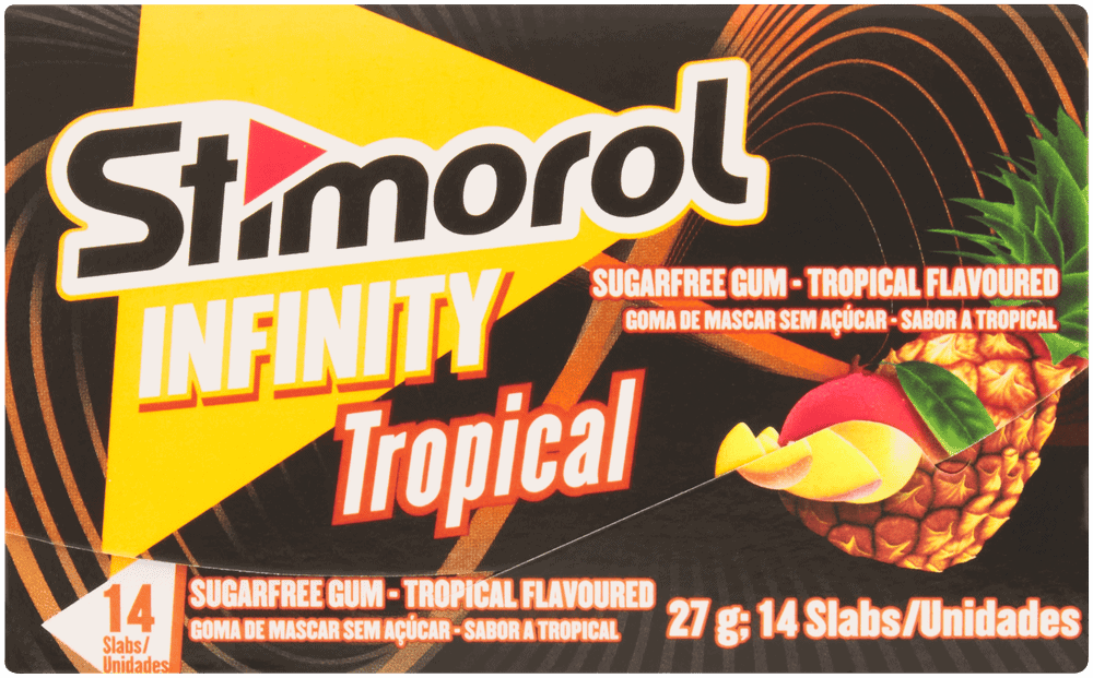 Stimorol Stimorol Infinity Tropical Flavoured Gum 14pk