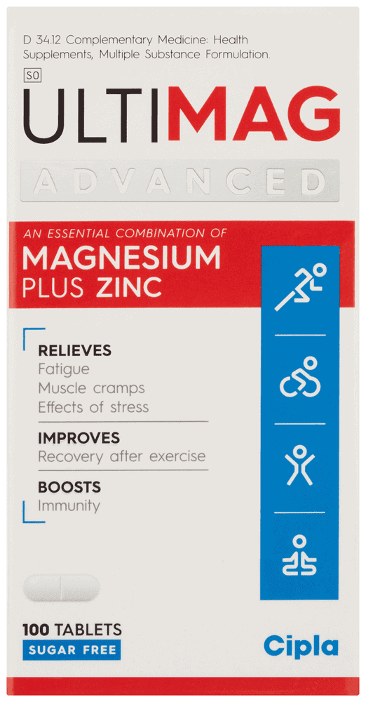 Cipla Ultimag Advanced Tablets 100pk