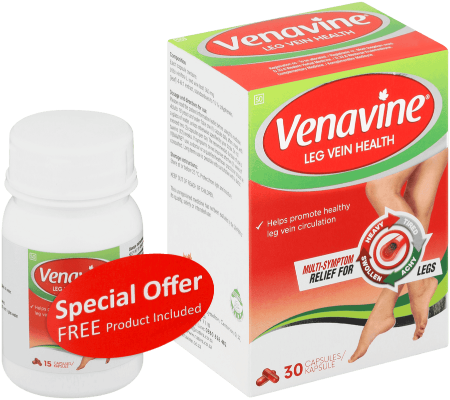 Venavine Venavine Multi-Symptom Leg Relief Capsules 45pk