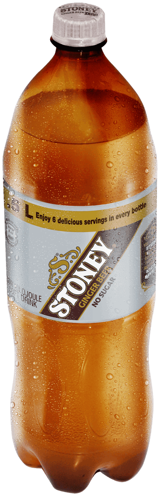 Stoney Stoney No Sugar Ginger Beer Soft Drink 1.5L