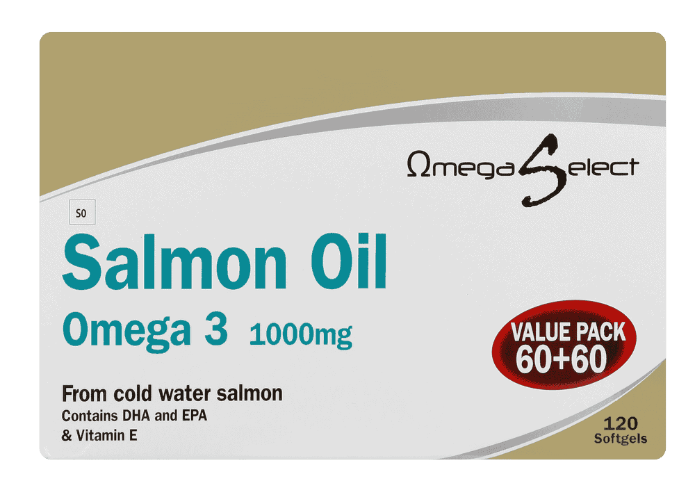 Omega Select Omega Select Salmon Oil Softgels 120s