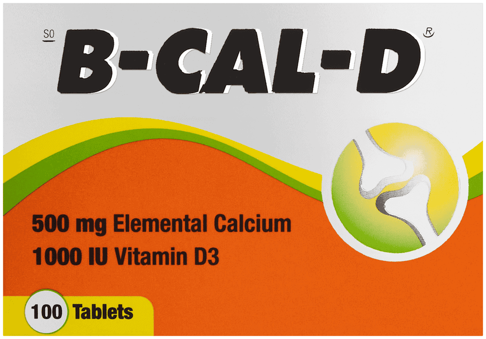 B-cal B-cal D Supplement Tablets 100pk