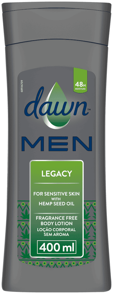 Dawn MEN Men Legacy Fragrance Free Body Lotion 400ml