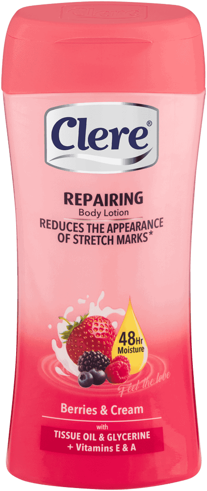 Clere Clere Berries & Cream Body Lotion 400ml