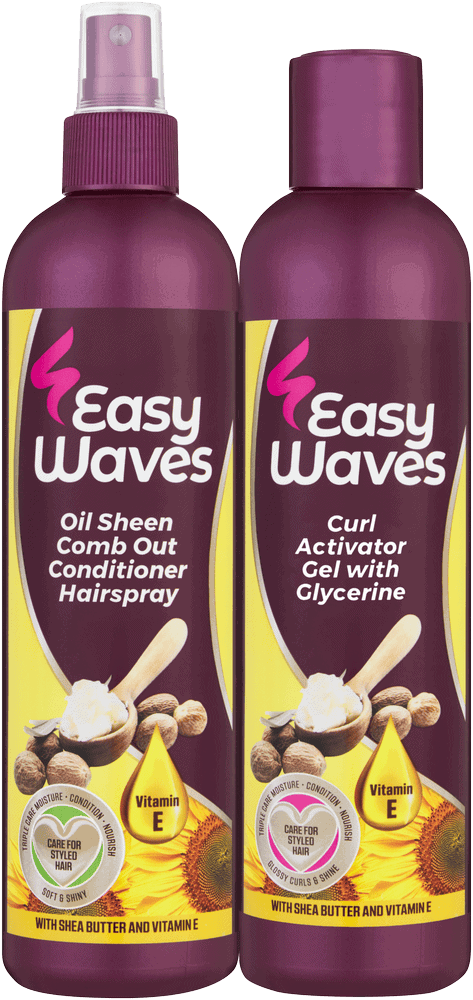 Easy Waves Curl Activator Gel & Oil Sheen Hairspray