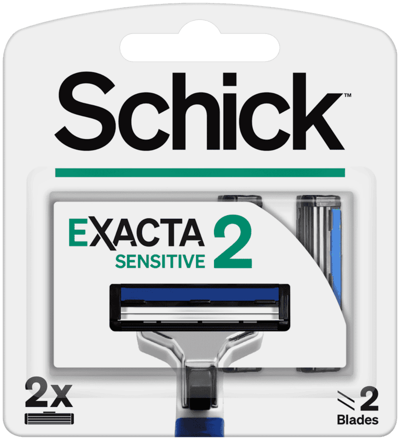Schick Schick Exacta 2 Sensitive Disposable Cartridges 2pk