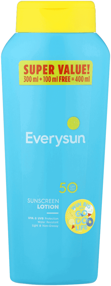 Everysun Everysun SPF 50 Sunscreen Lotion 400ml