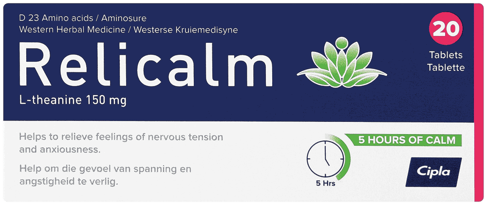 Relicalm Relicalm Calmative Tablets 20pk