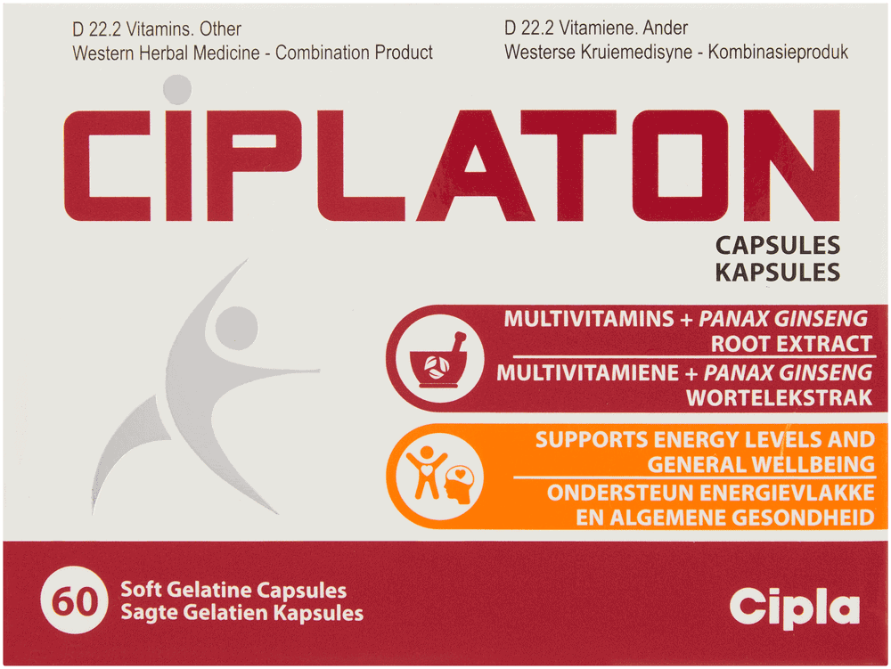 Ciplaton Ciplaton Soft Gelatin Capsules 60pk