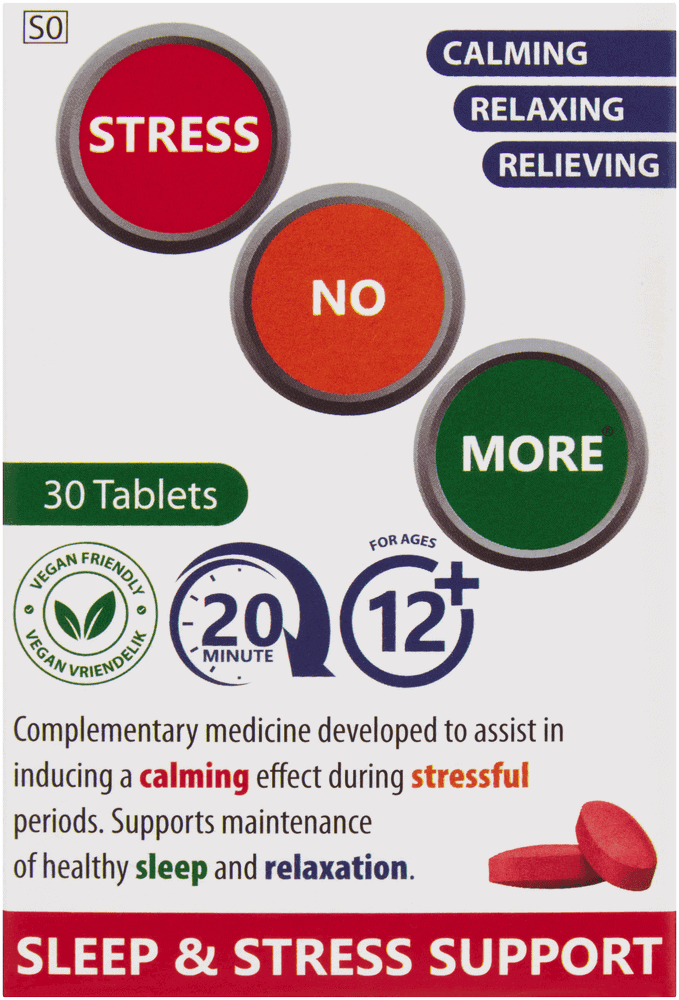 Stress No More Stress No More Sleep & Stress Support Tabl...