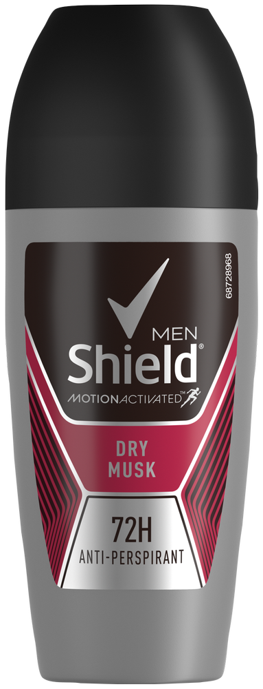 Shield Men Dry Musk Anti-Perspirant Roll-On 50ml
