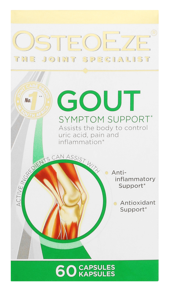 Osteoeze Osteoeze Gout Symptom Support Capsules 60pk