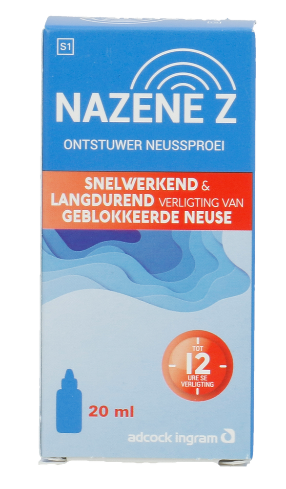 Nazene Z Decongestant Nasal Spray 20ml