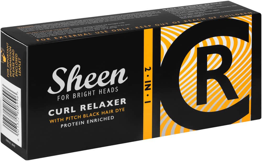 Sheen Curl Relaxer with Hair Dye 1s - Sheen