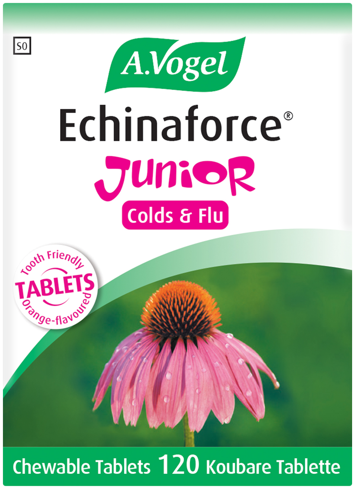 A. Vogel Echinaforce Junior Colds & Flu Chewable Tablets ...