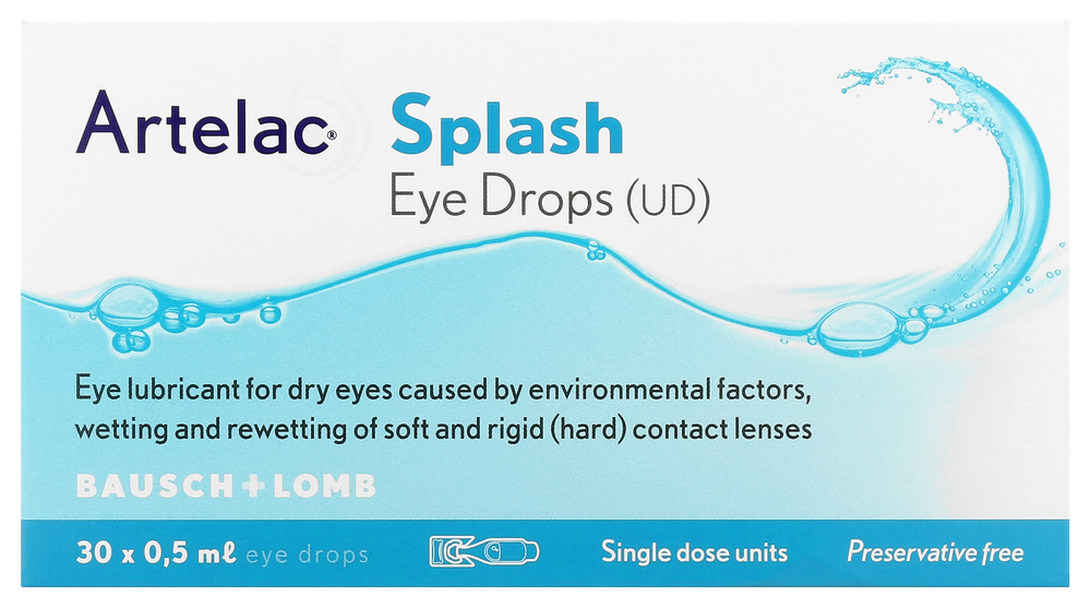Artelac Artelac Splash Eye Drops 0.5ml