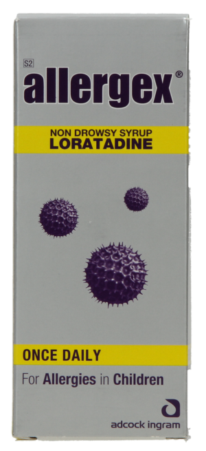 Allergex Loratadine Non Drowsy Allergy Syrup for Children