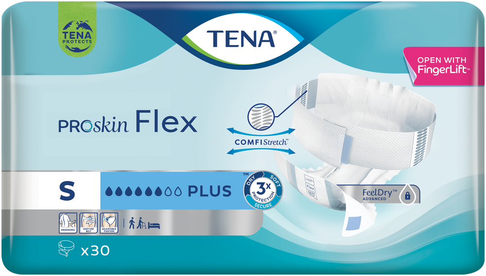 TENA TENA ProSkin Plus Adult Incontinence Flex Briefs 30pk