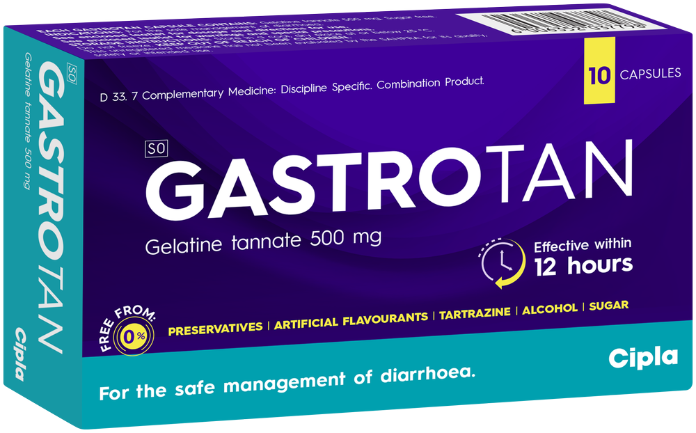 Gastrotan Gastrotan Diarrhoea Management Capsules 10pk