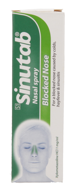 Sinutab Blocked Nose Nasal Spray 10ml