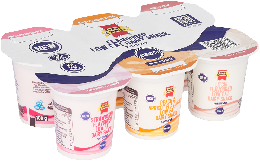 First Choice Assorted Smooth Low Fat Dairy Snack