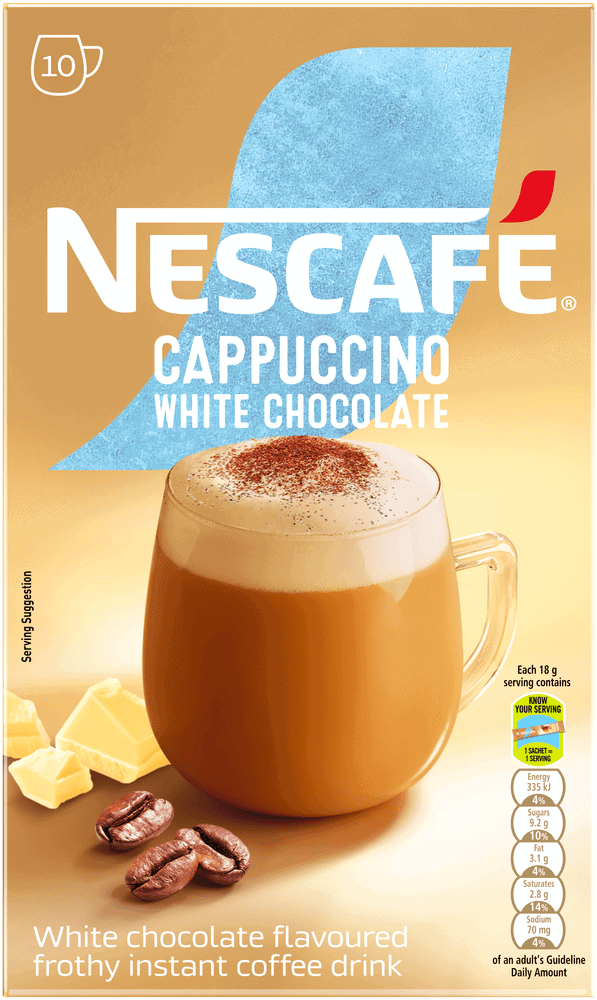 Nescafé White Chocolate Flavoured Instant Cappuccino