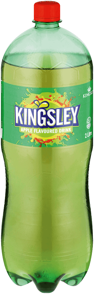 Kingsley Apple Flavoured Soft Drink 2L