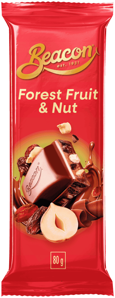 Beacon Heavenly Forest Fruit & Nut Chocolate Slab 80g