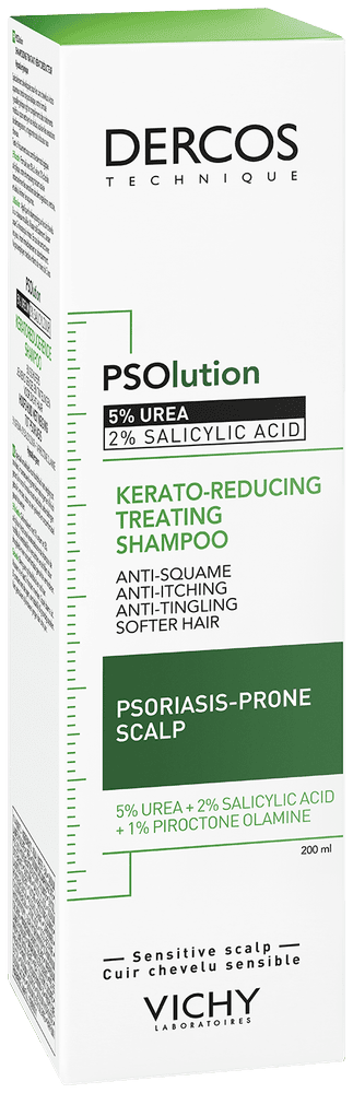 Vichy Dercos PSOlution Kerato-Reducing Treating Shampoo 2...