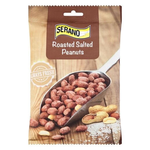 SERANO RED SKIN GIANT PEANUTS 150G