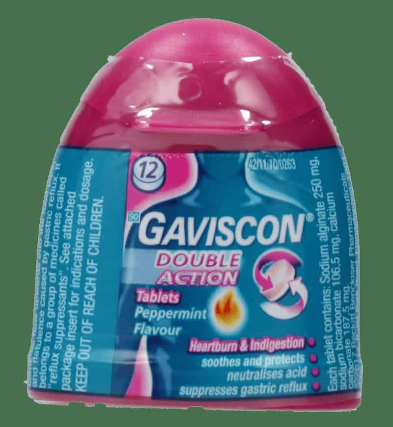 Gaviscon Gaviscon Peppermint Heartburn Tablets 12s