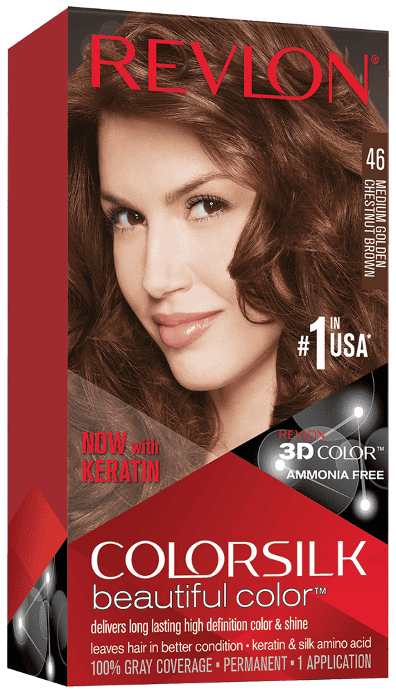 Revlon Revlon Colorsilk Medium Golden Chestnut Brown