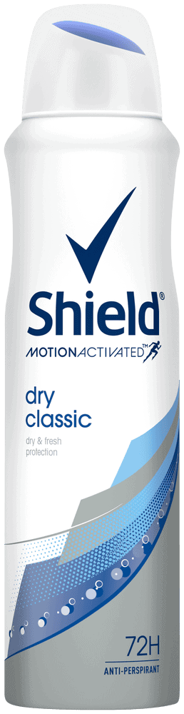 Shield Women Dry Classic Antiperspirant Deodorant Body Sp...